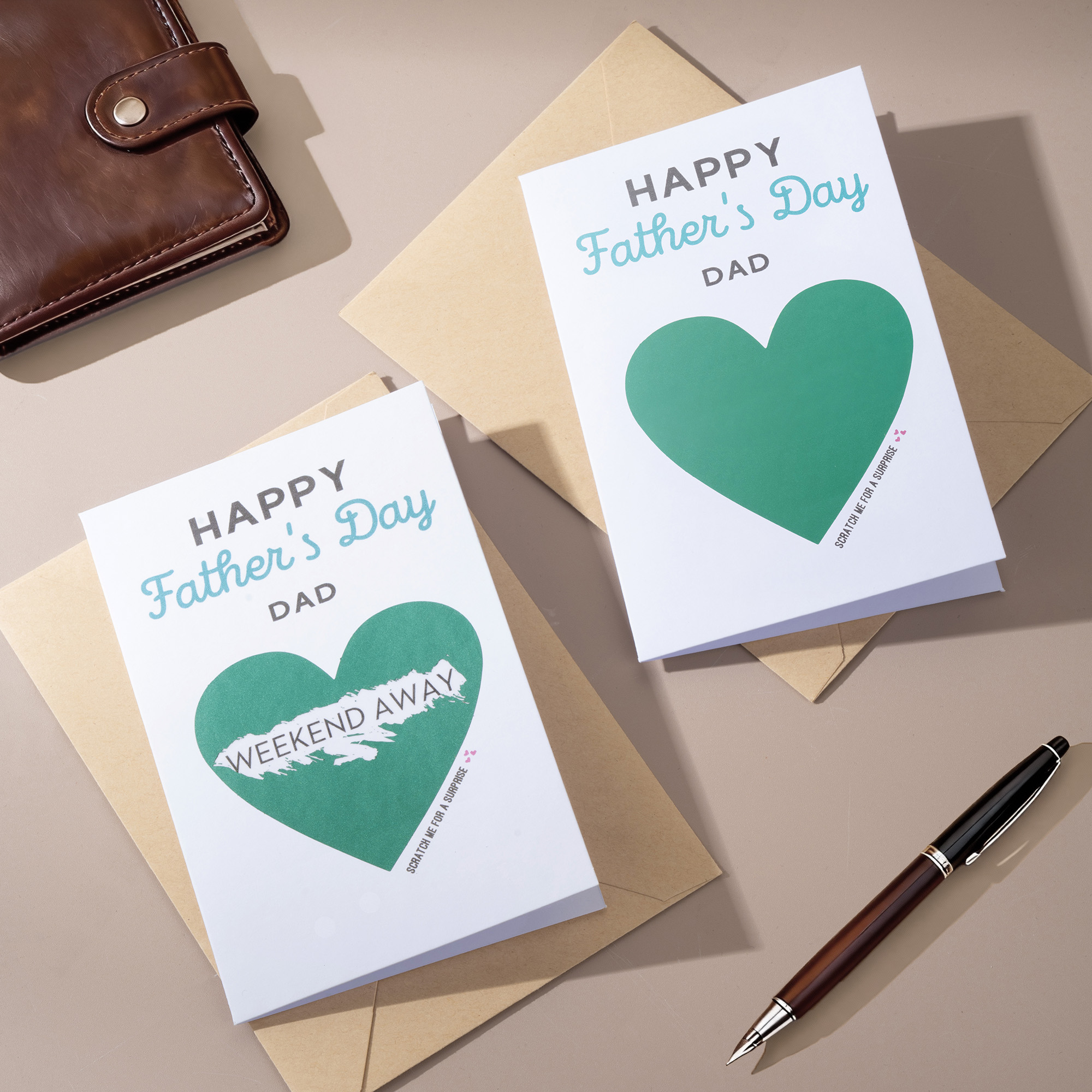 Personalisierte lustige Scratch-Off-Überraschungskarte mit Namen ...