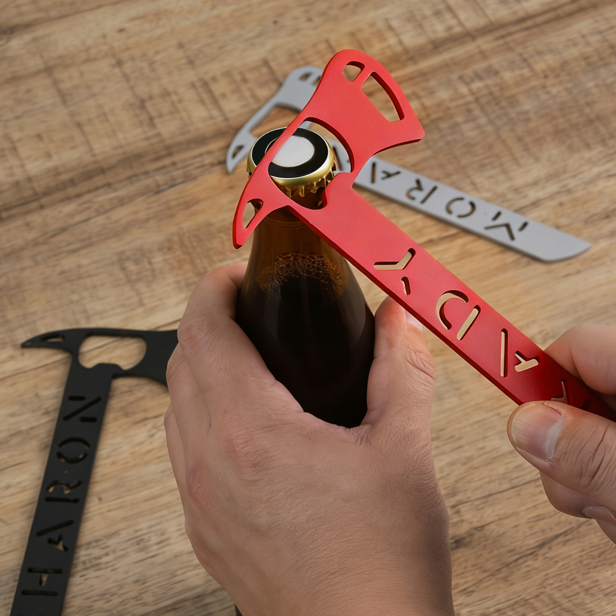 Personalised Funny Fire Axe Bottle Opener with Name Beer Accessory Fire ...