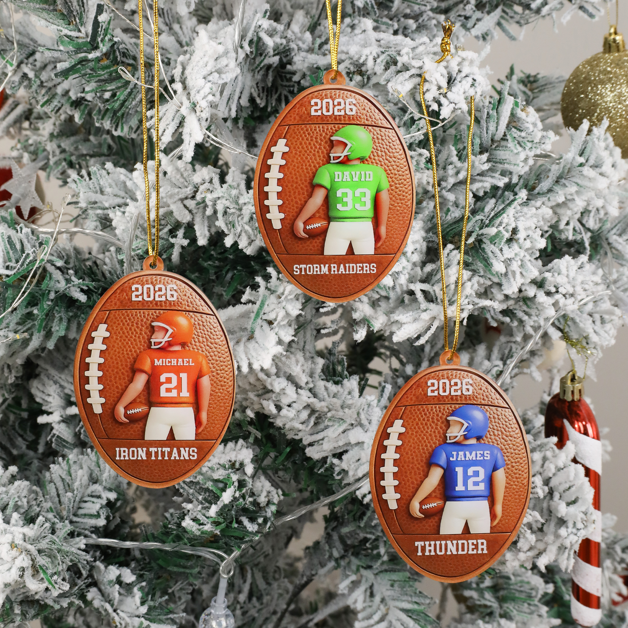 Personalisierte Fußballspieler Acryl Schlüsselanhänger mit Namen und ...