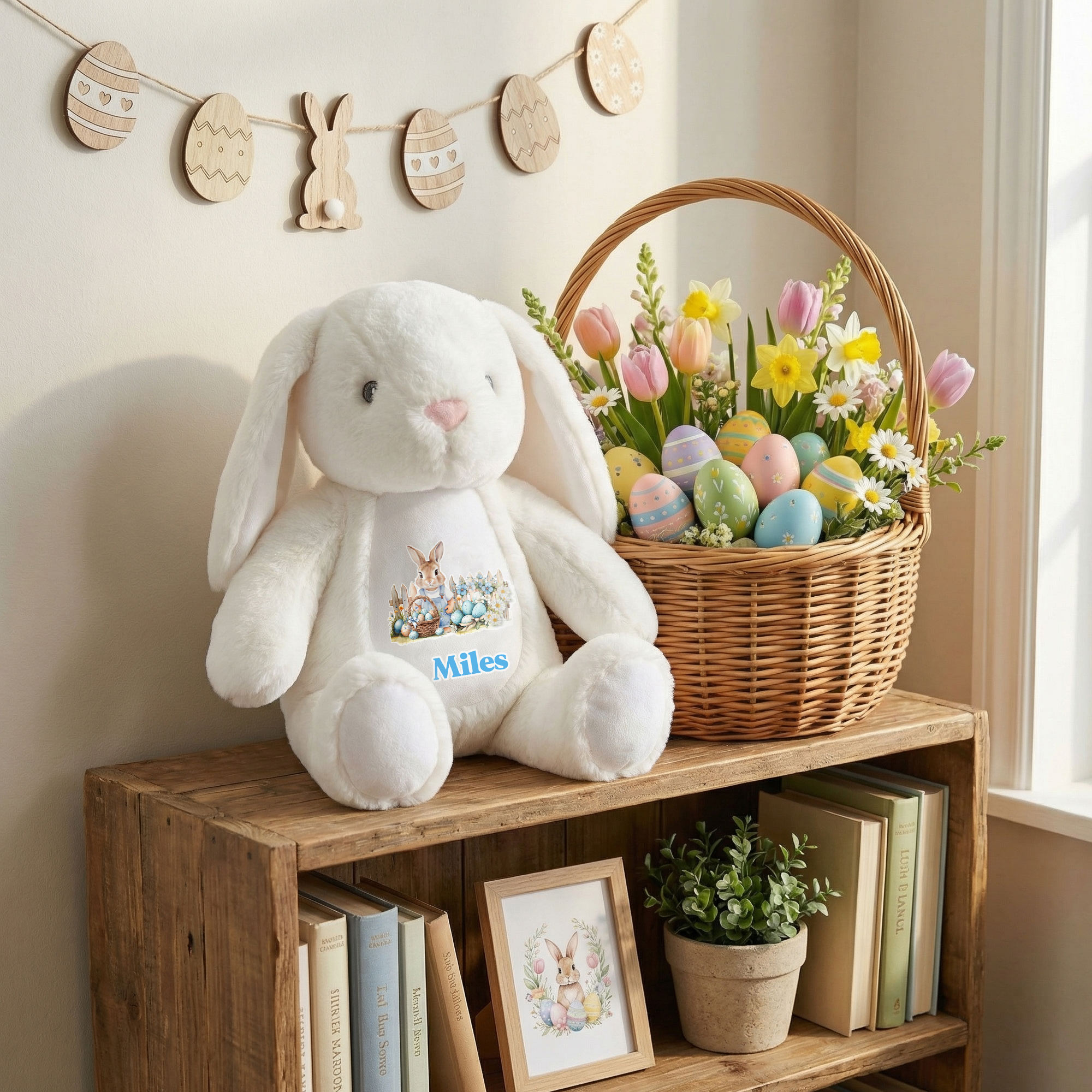 Personalized Peter Rabbit Cute Bunny Plush Stuffed Animal Toy with Name ...