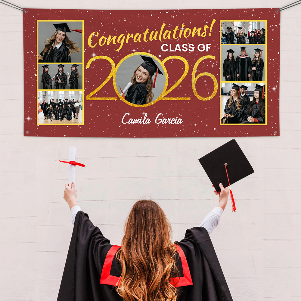 Personalized Congratulations Class of 2026 Graduate Photo Collages ...