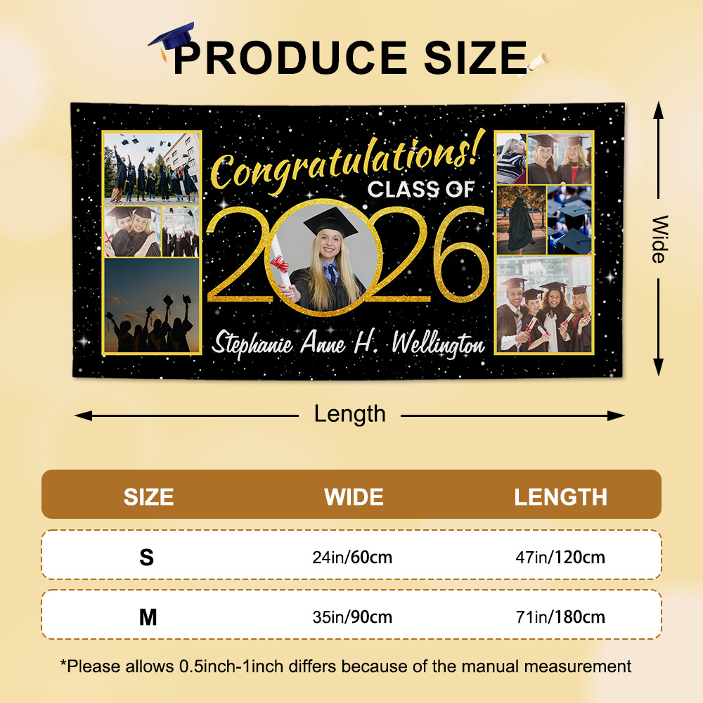 Personalized Congratulations Class of 2026 Graduate Photo Collages ...