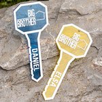 Funny Engraved Big Brother Name Key Set of 2 Gag Gifts - CALLIE