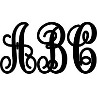 Personalized Name and Monogram Headband