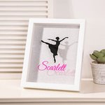 Personalized Dance Pin Shadow or Photo Box - CALLIE