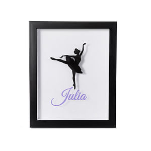 Personalized Dance Pin Shadow or Photo Box - CALLIE