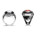 Custom Engraved Championship Ring, Gemstone Sports Rings - CALLIE
