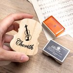 Personalized Wooden Violin Cello Viola Bass Rosin Box with Engraved ...