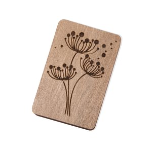 Personalized Wooden Needle Box Holder with Magnet Needle Minder ...