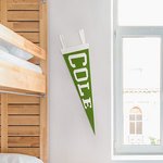 Personalized Colorful Classic Felt Pennant Flag Wall Banner with Text ...