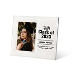 Personalized Class of 2023 Graduate Photo Frame with Graduation Message ...