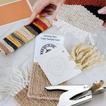 Personalized Knitting Book Embosser Stamp with Name - CALLIE