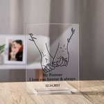 Personalized Acrylic Plaque Home Decoration with Holding Hands for ...