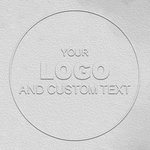 Custom Logo Text Embossing Stamp - CALLIE