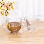 Personalized Birth Flower 16oz Mug and Coaster with Name Birthday ...