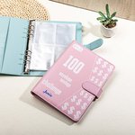 Personalized 100 Envelopes Money Saving Challenge Leather Binder with ...