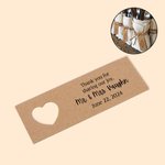 Personalized Thank You For Sharing Our First Meal Tag Set for Table ...