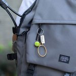 Personalized Engraved Tennis Keychain - CALLIE