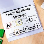 Personalized Preschool Learning Binder Educational Toys for Kids - CALLIE