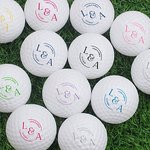 Personalized Wedding Golf Ball with Name and Wedding Date Wedding Party ...