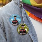 Personalized Class Of 2025 Photo Pin Button Badge with Year and Text ...
