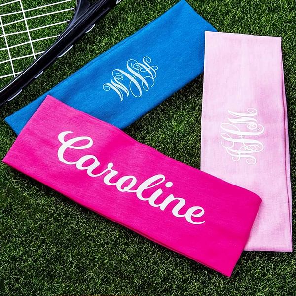 Personalized Name and Monogram Headband - CALLIE