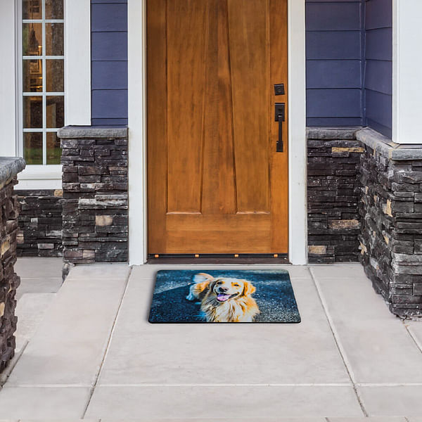 Personalized Photo Doormat Welcome Mat for Housewarming Wedding - CALLIE