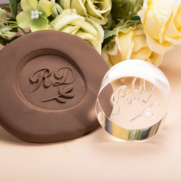 Personalized Pottery Clay Signature Seal Stamp - CALLIE