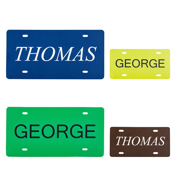 Personalized Name License Plate Aluminum - CALLIE