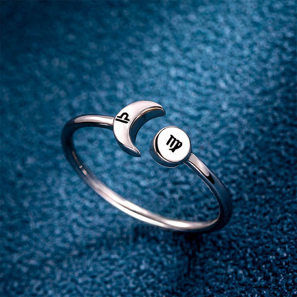 Sun And Moon Zodiac Ring 2024 www.alhudapk