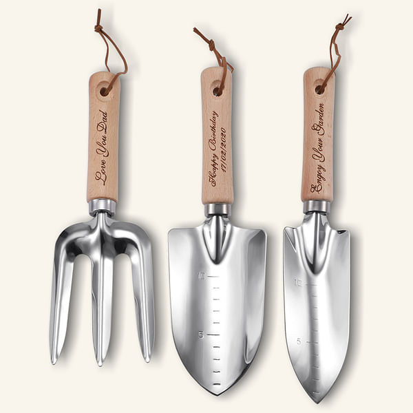 Gardening Gift - Personalized Garden Shovel Tools Set
