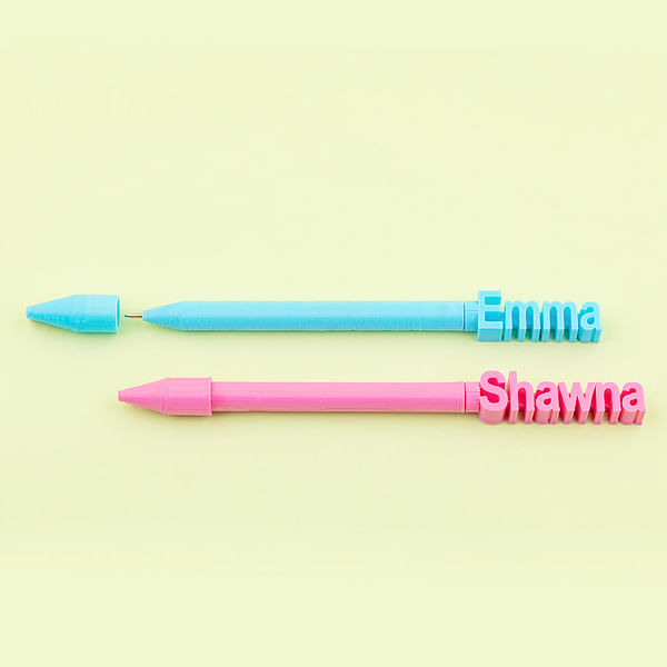 Personalized Pen 3D Printed Name 0.5mm