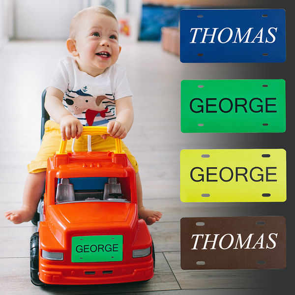 Personalized Name License Plate Aluminum - CALLIE