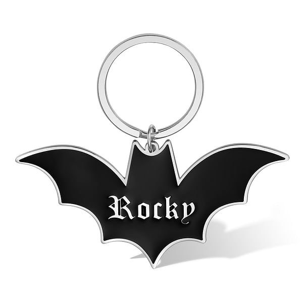 Personalized Stainless Steel Gothic Pet Dog ID Name Tag Pet Halloween ...