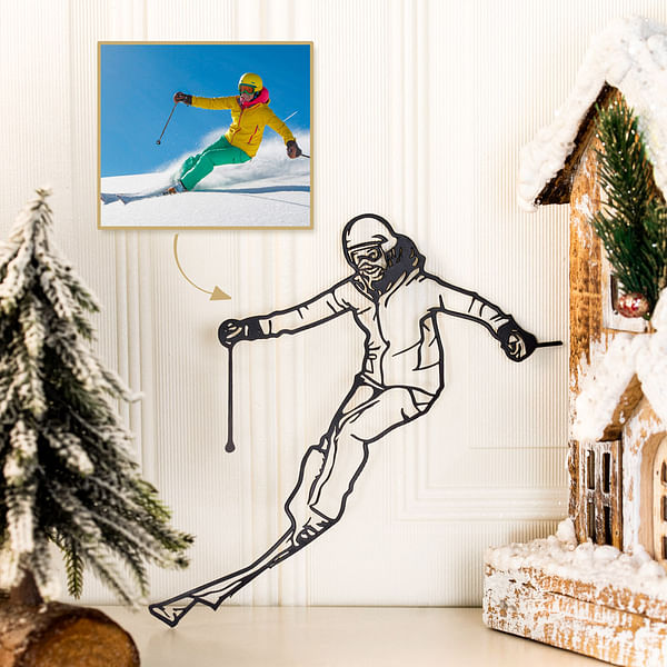 Customized Portrait Metal Wall Art Decor - CALLIE