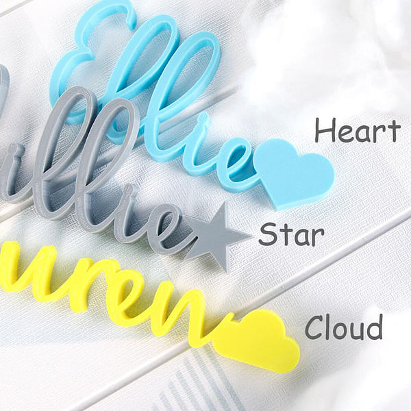 Custom Child Freestanding Name Sign - CALLIE