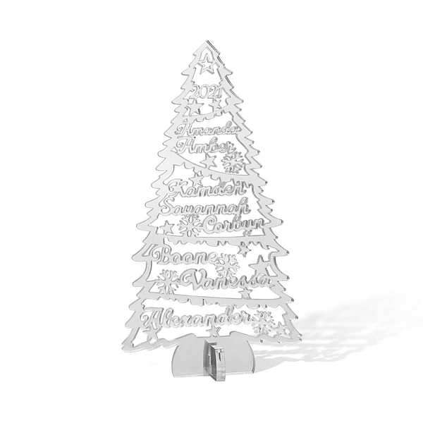 Personalized Christmas Family Tree Christmas Decorations - CALLIE