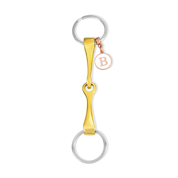 Personalized Horse Bit Alloy Keychain Horse Lover Gift - CALLIE