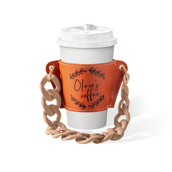 Custom Stylish Portable Cup Sleeves Protector Cover - CALLIE