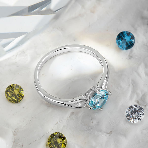 Personalized Eternal Birthstone Ring for Her - CALLIE