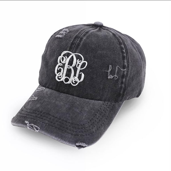 Personalized Embroidery Monogram Baseball Cap - CALLIE