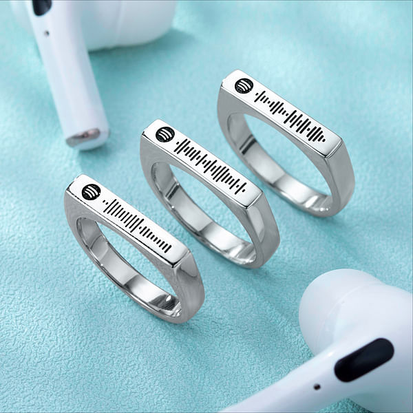 Custom Spotify Code Ring - CALLIE