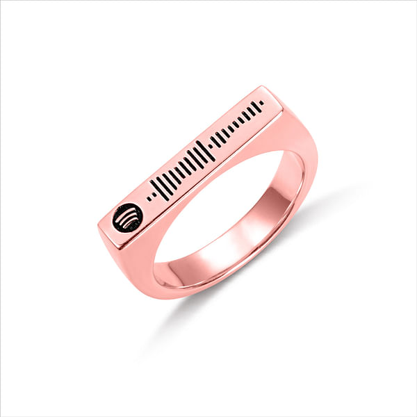 Custom Spotify Code Ring - CALLIE
