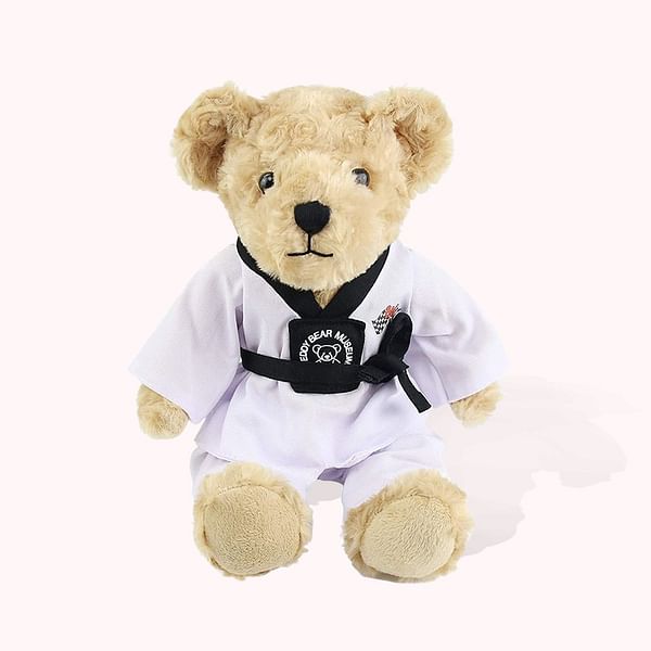 Personalized Stuffed Taekwondo Uniform Bear - CALLIE