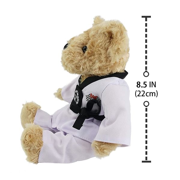 Personalized Stuffed Taekwondo Uniform Bear - CALLIE