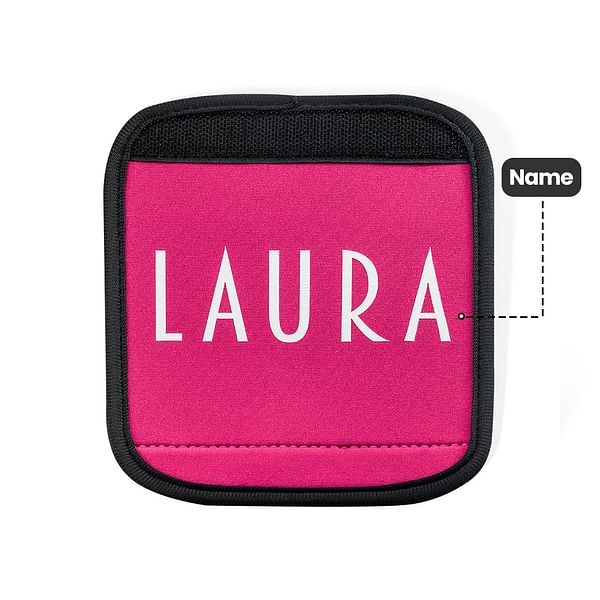 Personalised Luggage Handle Wrap Tag with Name, Peosonalized Bag ...