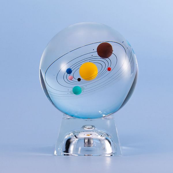 Personalized 3D Solar System Crystal Ball for Family Friends Kids Gift ...