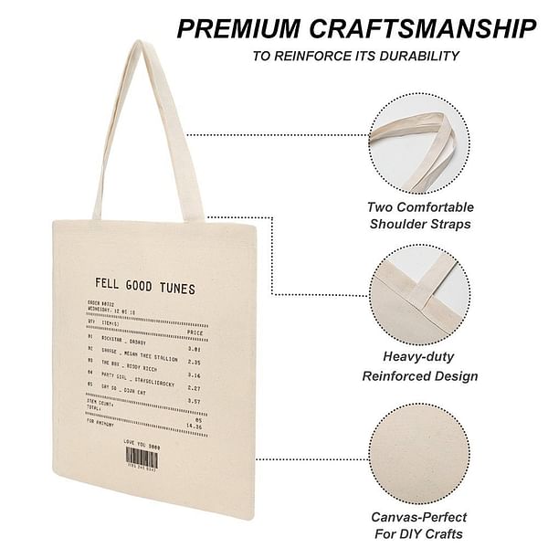 Personalized Sheet Music Canvas Bag for Singer/Composer/Music Majors ...