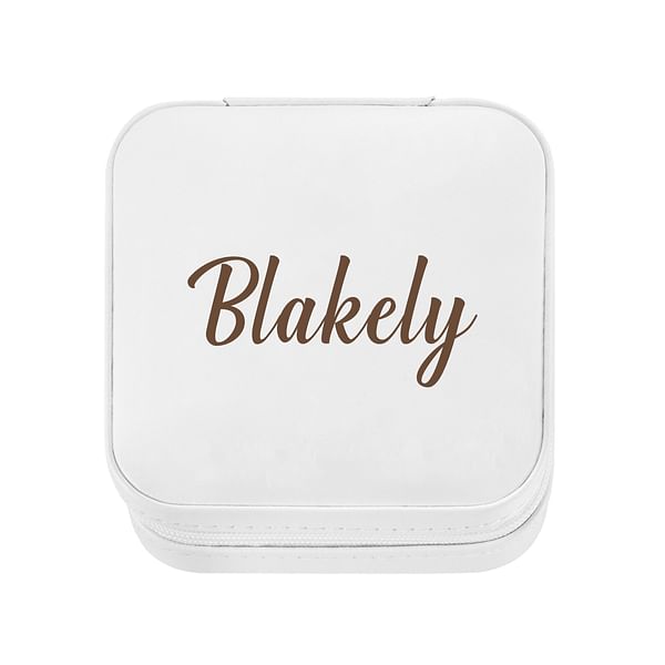 Personalized PU Leather Jewelry Box Jewelry Organizer Gifts for Her ...