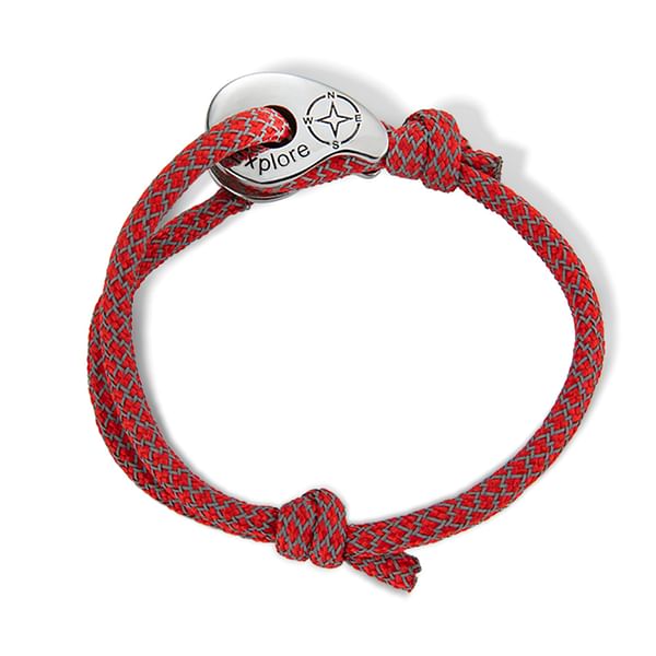 Personalized Hike Climbing Adventure Bracelet Explore Paracord Survival ...